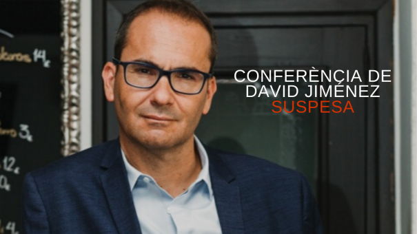 Posposada la conferència de David Jiménez del cicle Experiència de ...